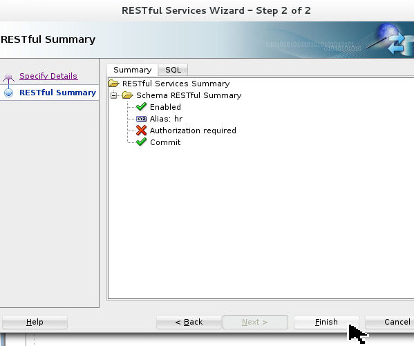 AutoREST Enable Database Objects